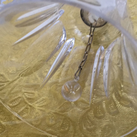 Accents | Vintage Italian Lead Crystal Bell With Silver Handle | Poshmark